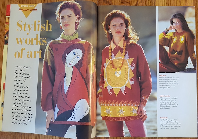 Prima Ideas Knitting Magazine No 6 40 Fantastic Knitting Patterns - Etsy
