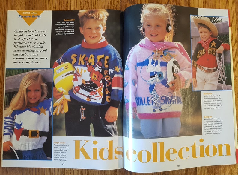 Prima Ideas Knitting Magazine No 6 40 Fantastic Knitting Patterns - Etsy