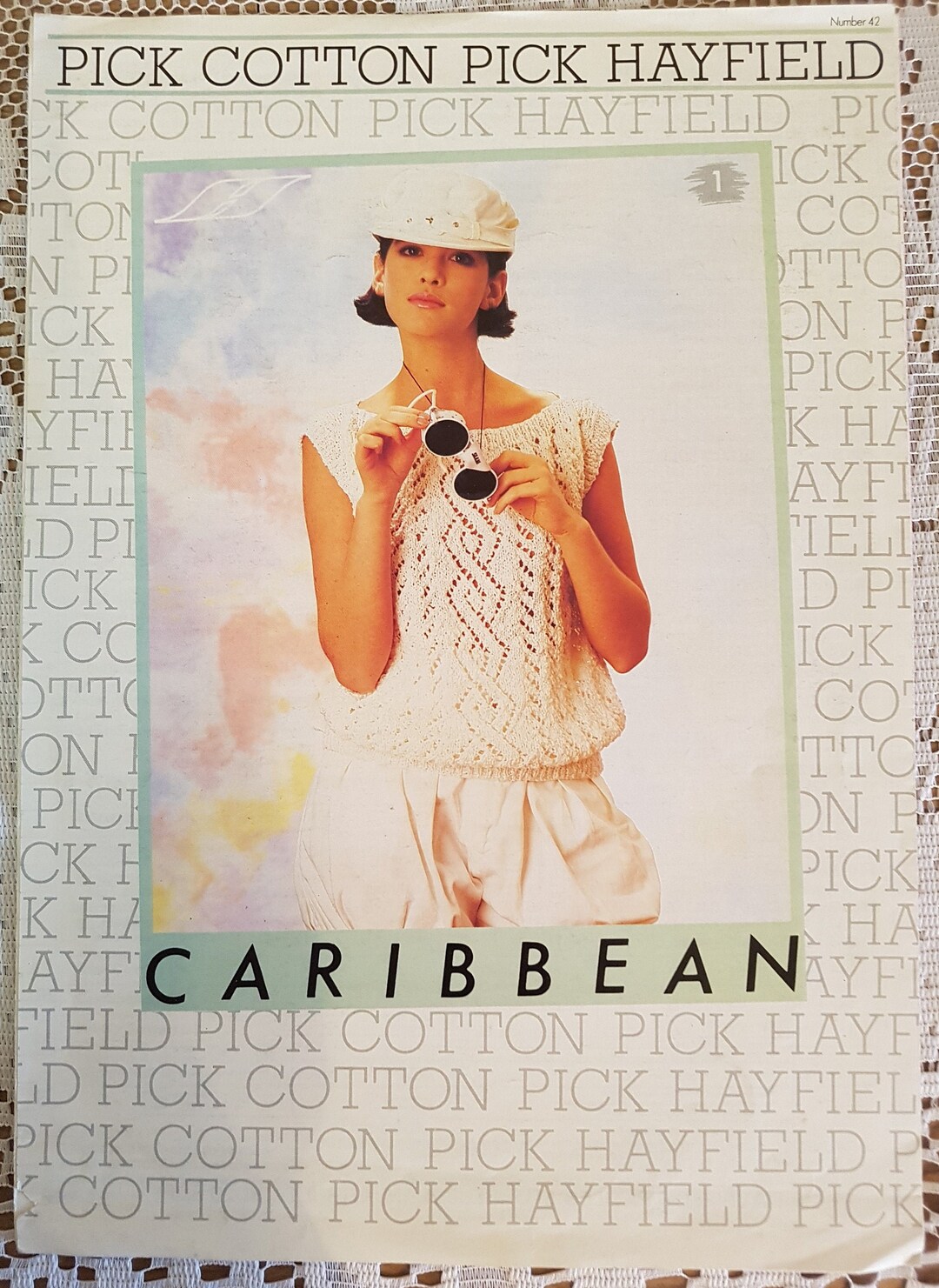 Hayfield Knitting Pattern No. 42 to Knit Ladies Slipover, Top and ...