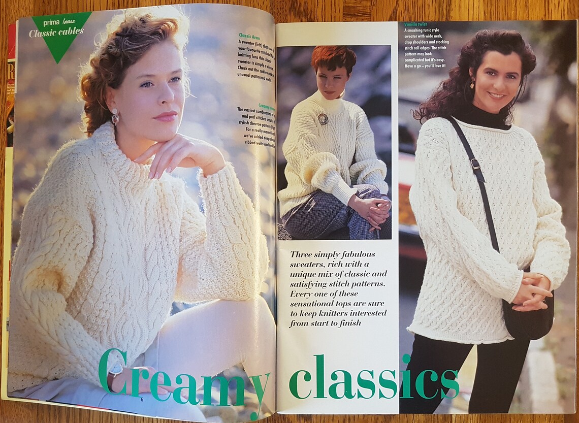 Prima Ideas Knitting Magazine No 6 40 Fantastic Knitting Patterns - Etsy