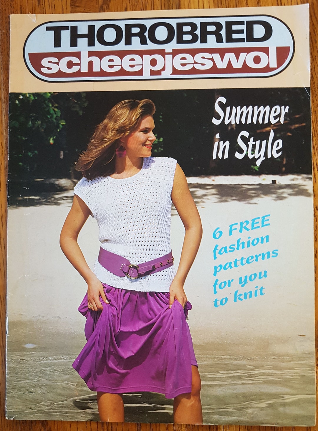 Summer in Style Thorobred Scheepjeswol Knitting Pattern Leaflet - Etsy