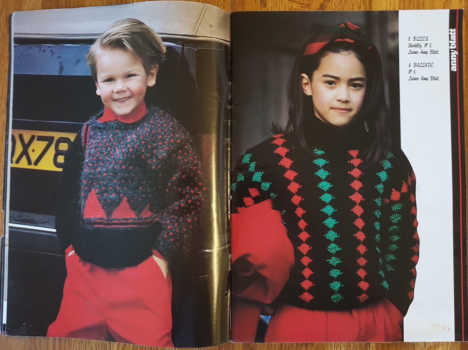 Amy Blatt Childrens Knitting Pattern Book No. 89 - Instructions in ...