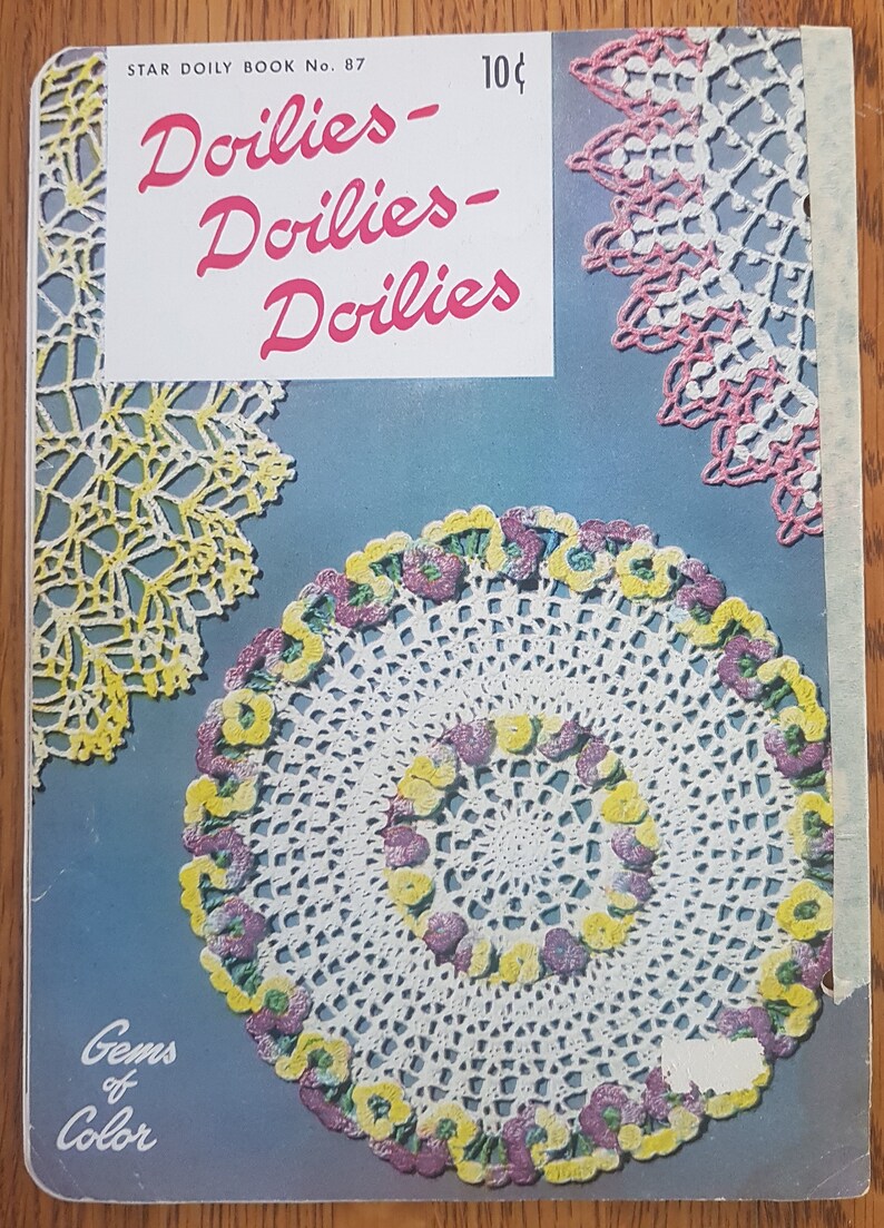 Star Doily Book No. 87 Doilies, Doilies, Doilies Vintage 1951 - Etsy