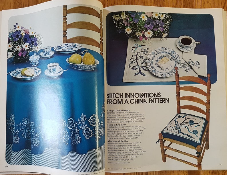 Mccall's Needlework & Crafts Magazine Fall/winter 1974/75 - Etsy