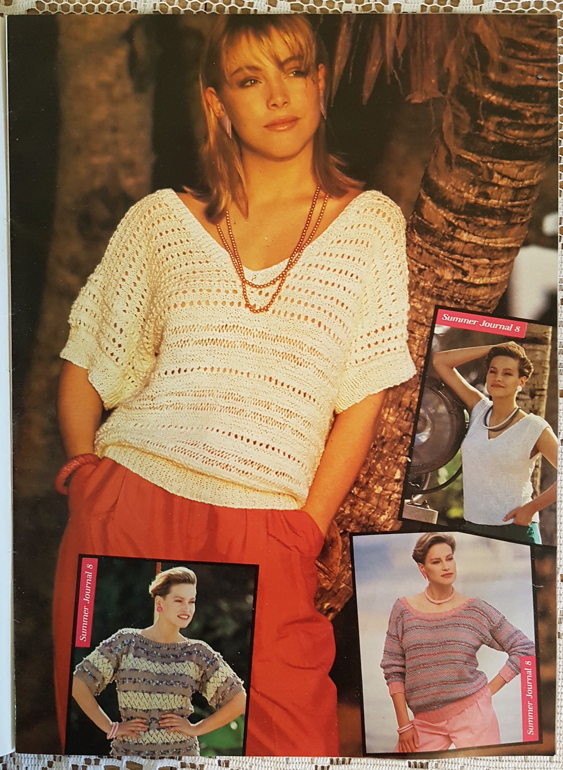 Summer Shapes: Fashion Patterns for You to Knit Pamphlet – 1984 ...