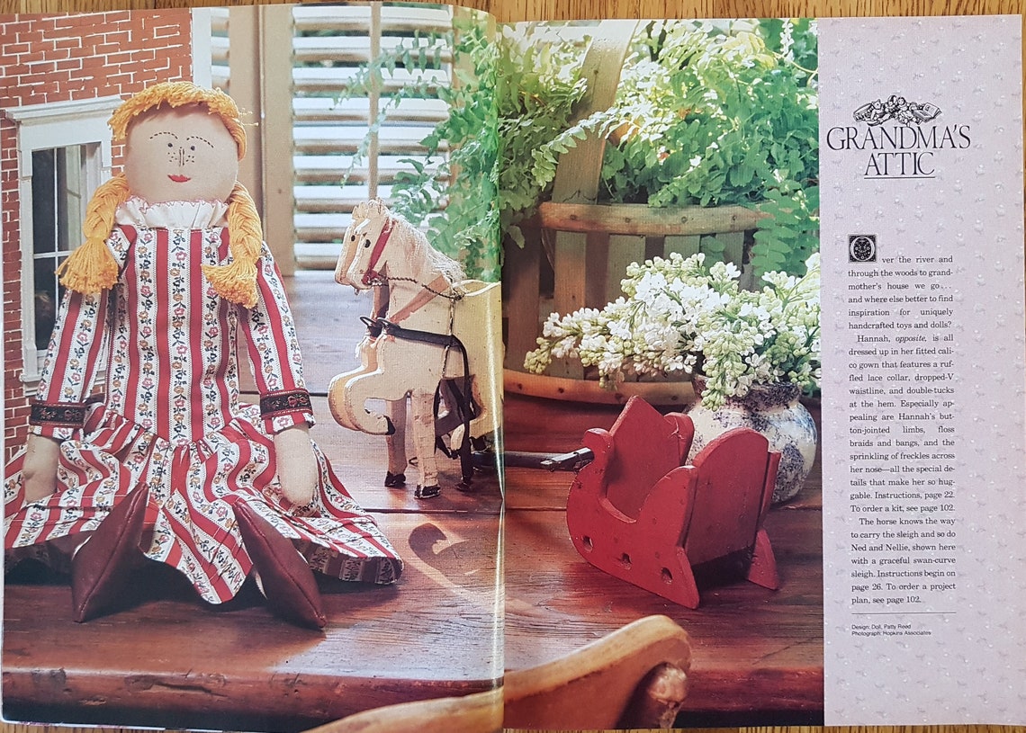 Country Crafts Magazine Spring 1990 From Better Homes and Gardens ...
