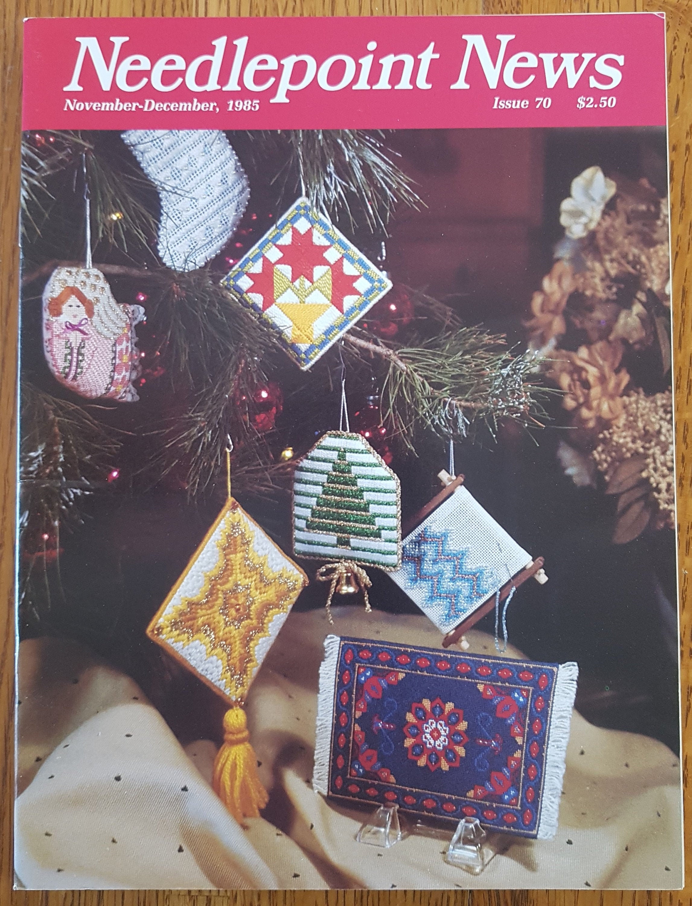Needlepoint News Magazine Issue 70 November/december 1985 Projects ...