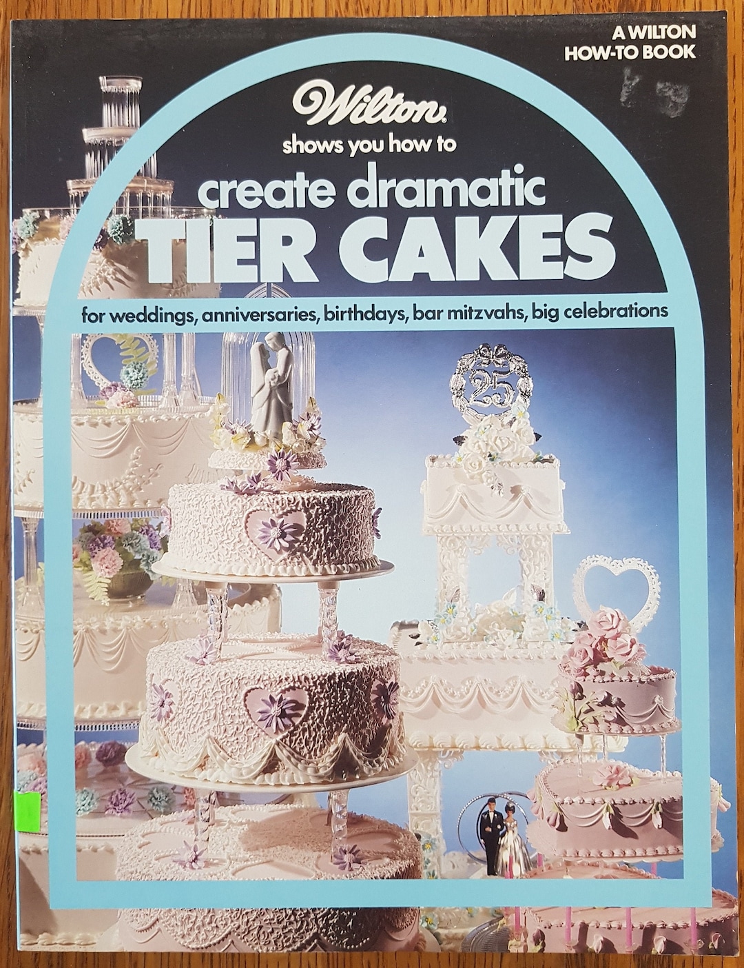 Wilton Create Dramatic Tier Cakes - 1985 - Etsy