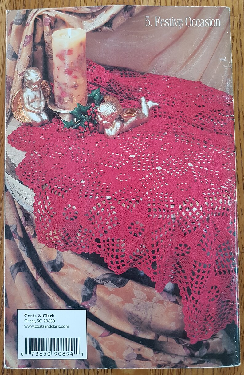Southmaid Crocheted Table Covers Table Treasures Book No. - Etsy