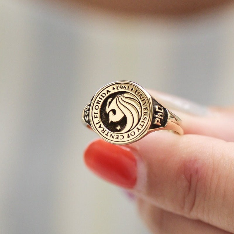 Anillos de graduacion de universidad - Etsy México