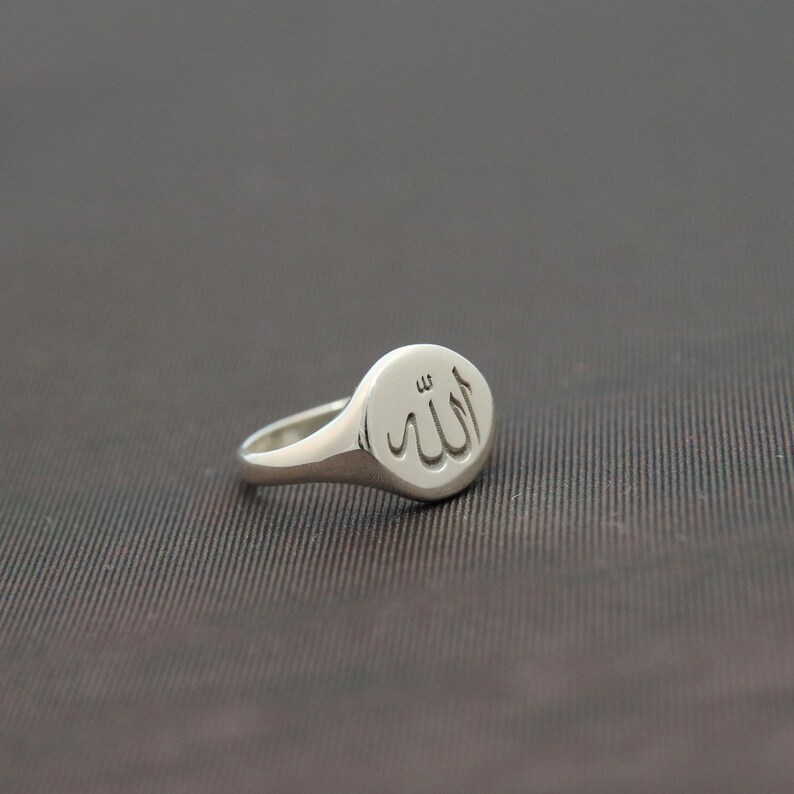 Custom Arabic Signet-ring-name Ring-name Jewelry-personalizedarabic ...