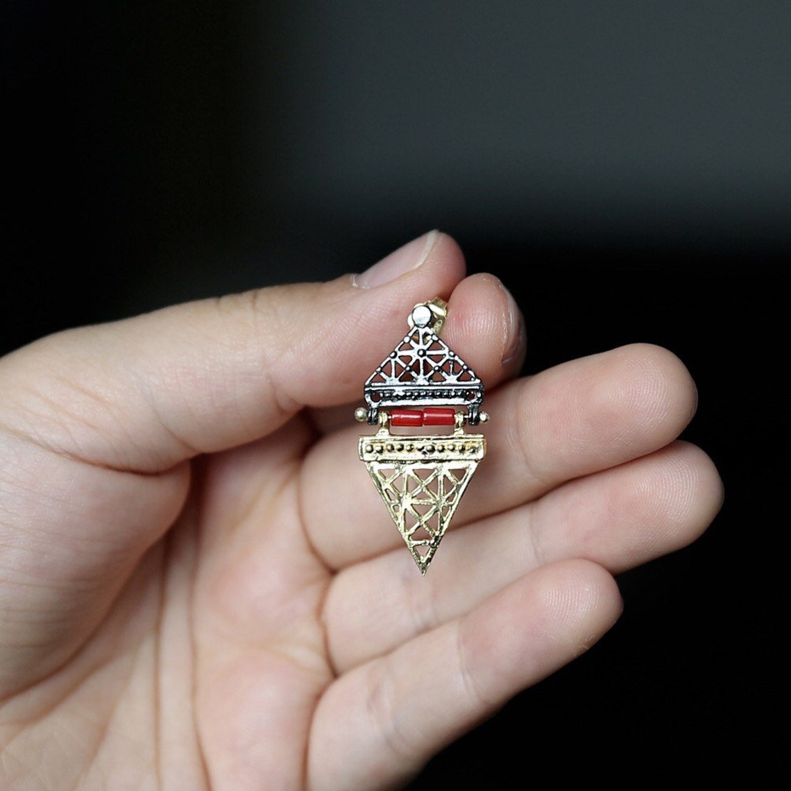 Hittitie Earring tribal Earring Gypsy Earring Ethnic - Etsy