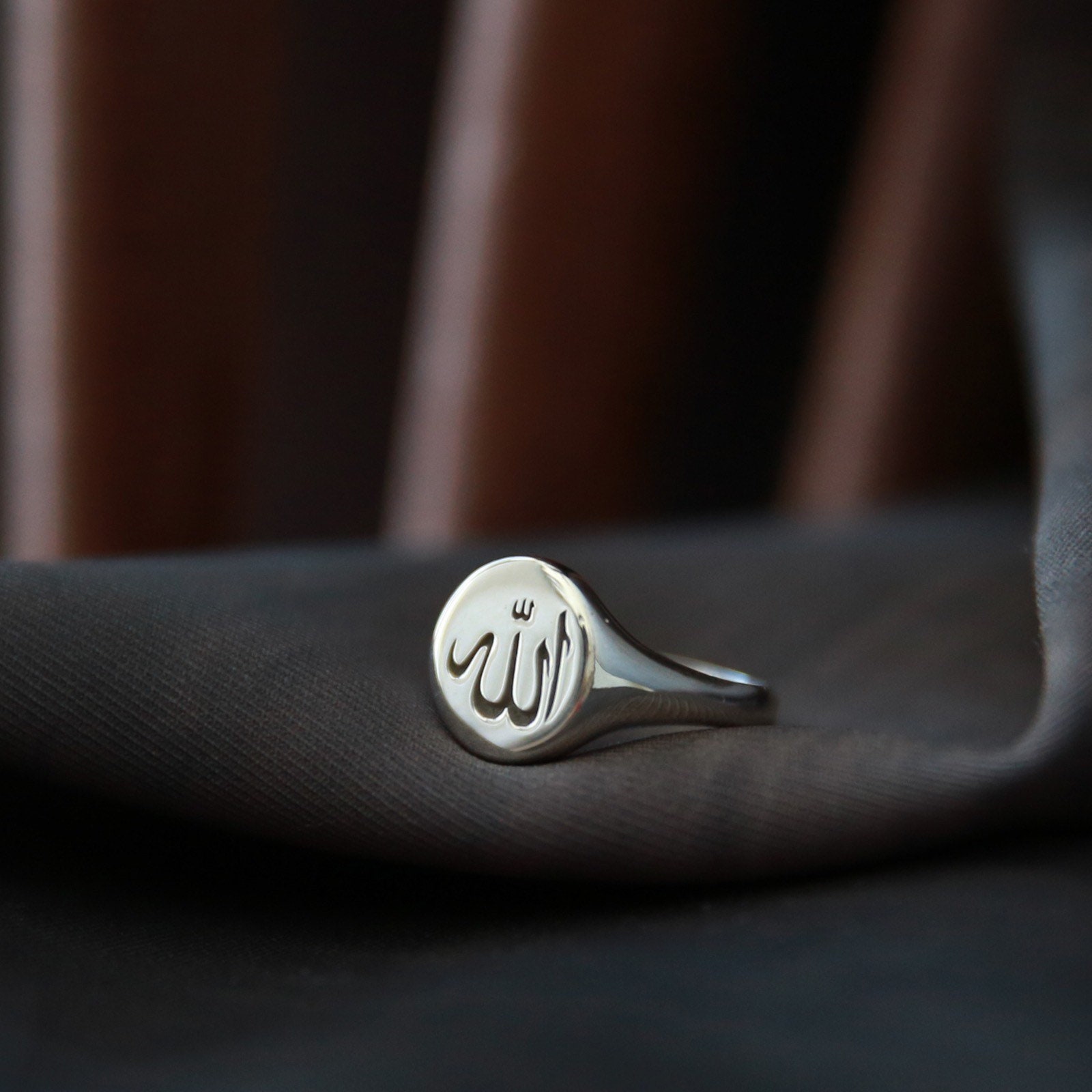 Custom Arabic Signet-ring-name Ring-name - Etsy