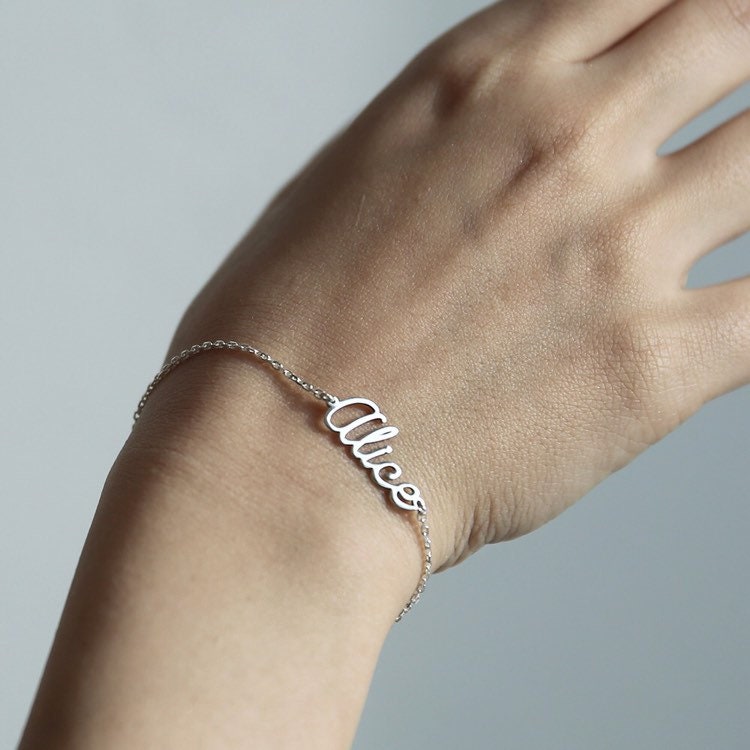 Name Bracelet Custom Name Bracelet gold Name - Etsy