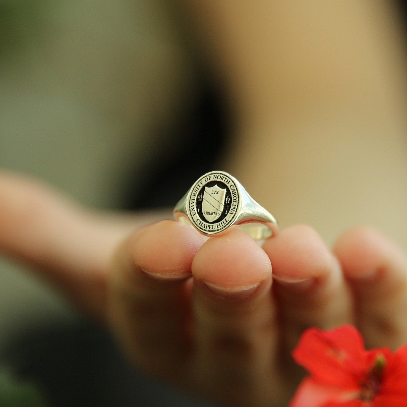 Oval Graduation Ring-tiny College Ring-class Rings-school - Etsy