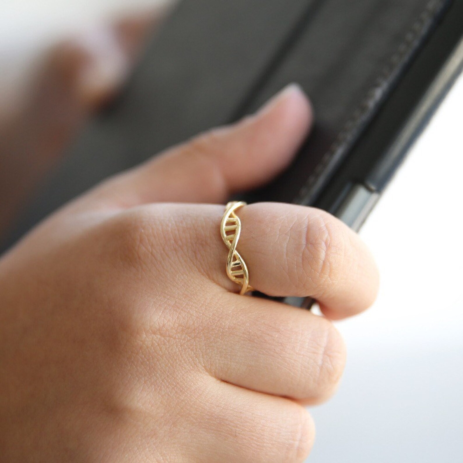 Gold Dna Ring-dna Ring-science Ring-chemistry Ring-molecule Ring ...