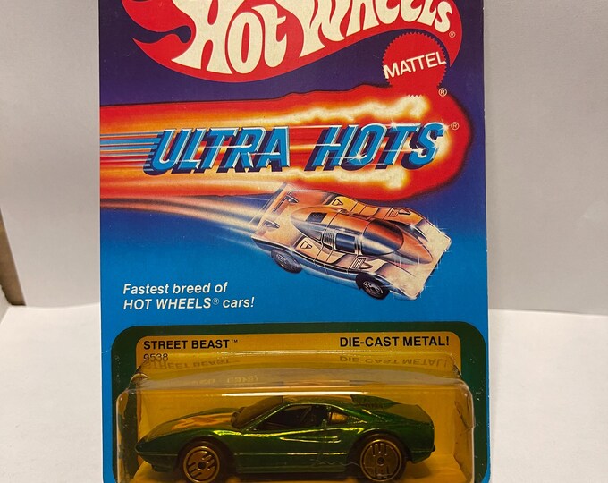 Hot Wheels 1985 Ultra Hots "street Beast" Spectraflame Blue #9538 - Etsy