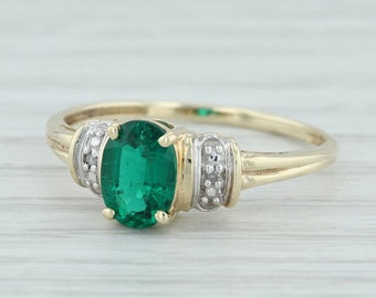 Vintage emerald ring | Etsy