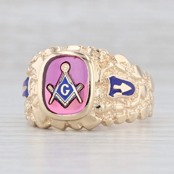 Masonic Blue Lodge Ring - Etsy