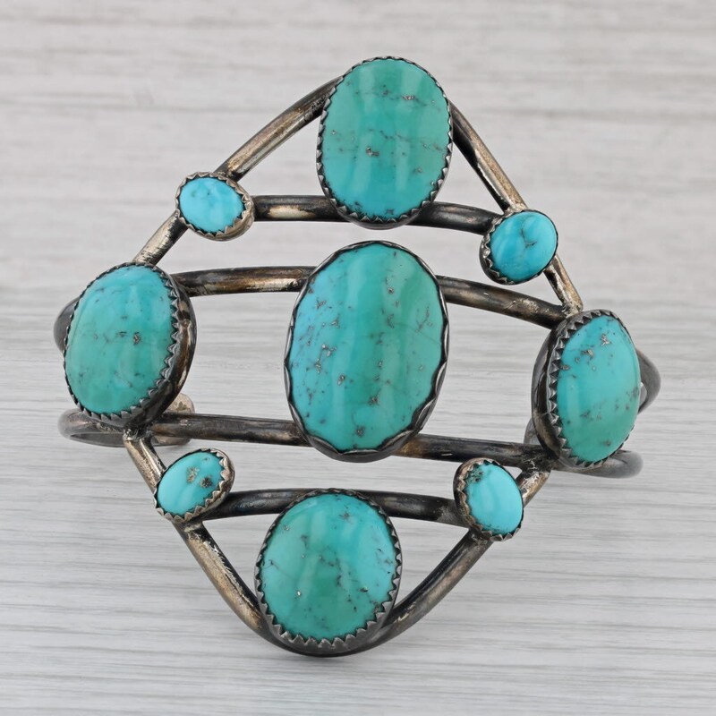 Turquoise Cuff - Etsy