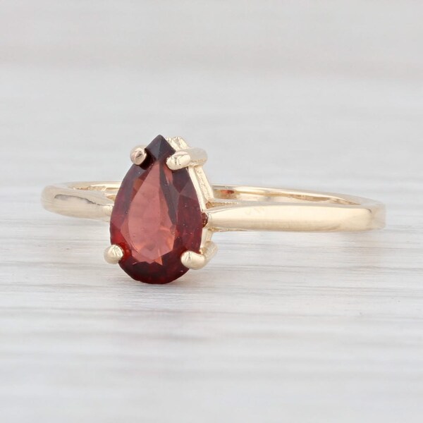 Garnet Teardrop - Etsy