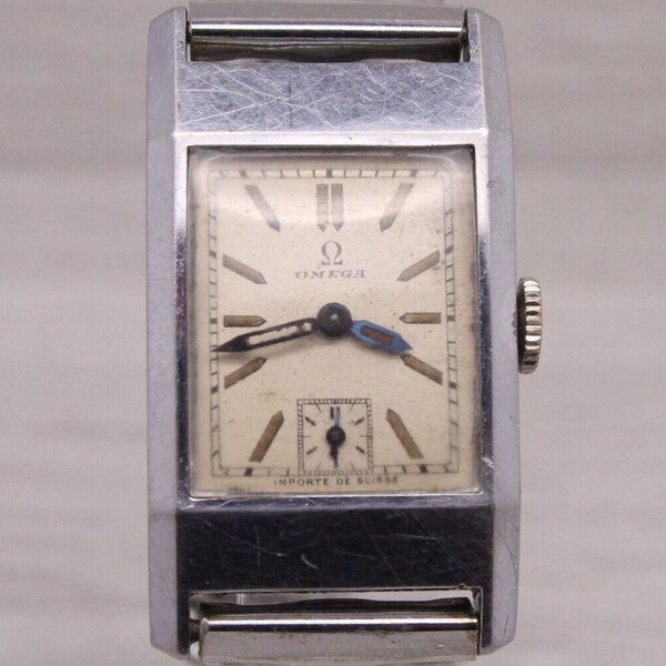 Vintage Omega Tank Watch - Etsy