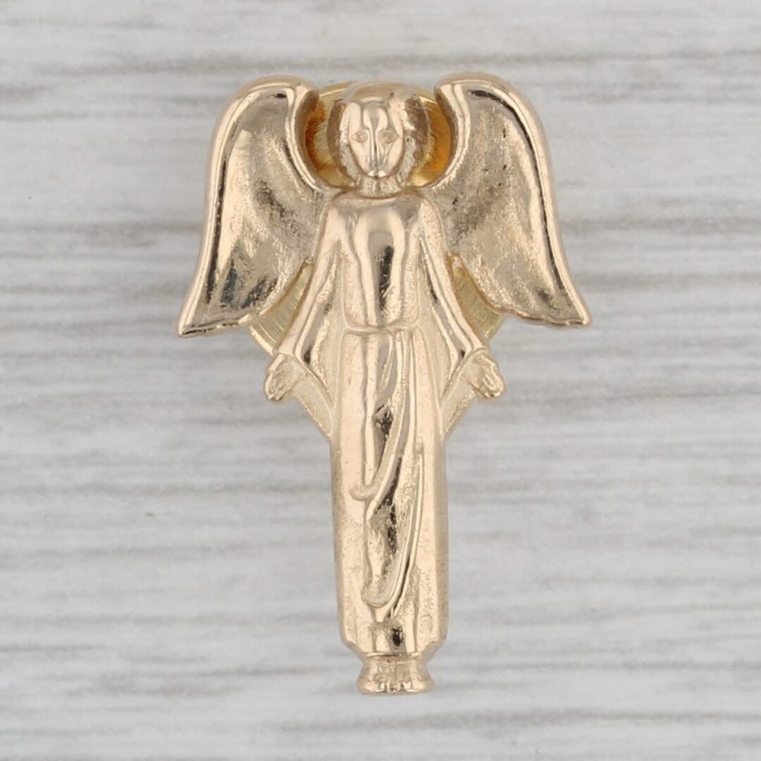 James Avery Guardian Angel Lapel Pin 14k Yellow Gold Tie Tac - Etsy