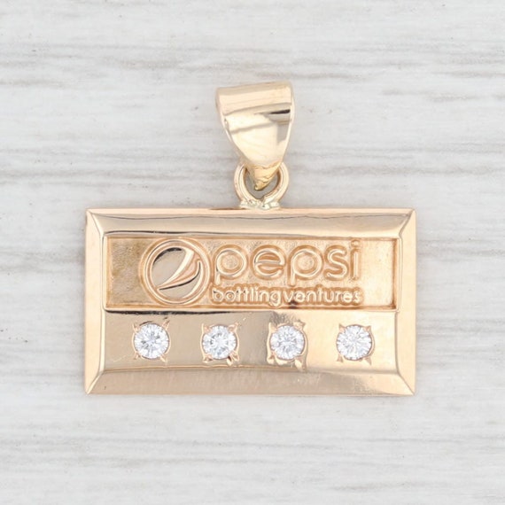 Diamond Pepsi Bottling Ventures 10k Yellow Gold Service Award | Etsy