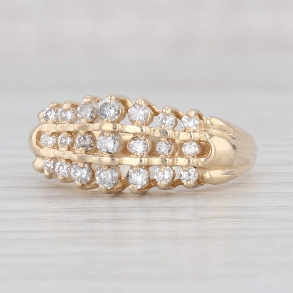 Diamond Cluster Ring - Etsy