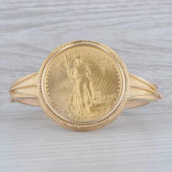 Coin Bangle - Etsy