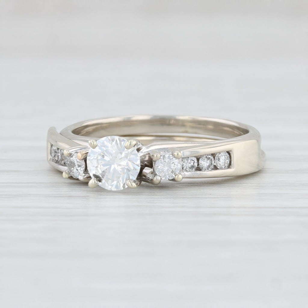 Diamond Engagement Ring Wedding Band Guard Diamond Bridal | Etsy