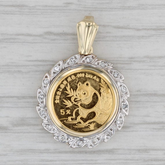 1991 chinese panda coin - Gem