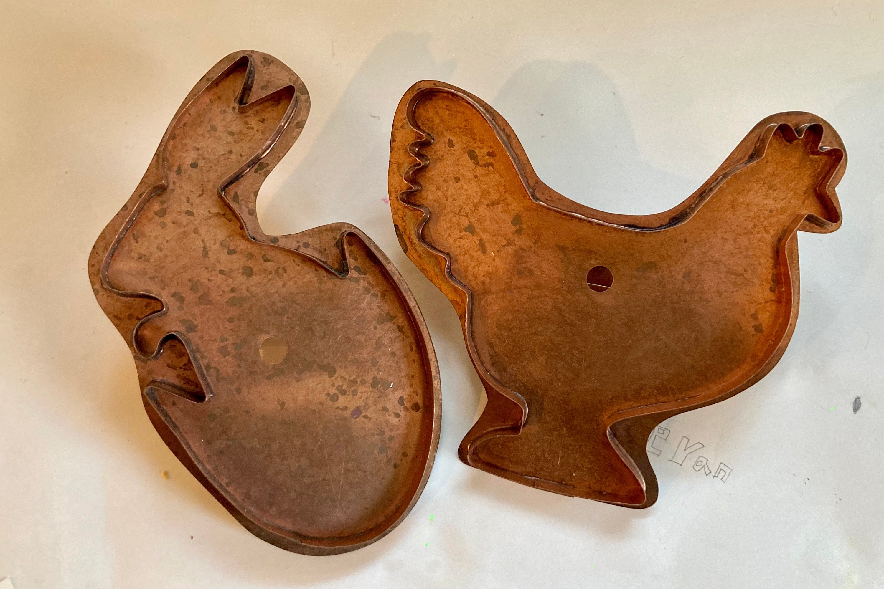 Martha Stewart by Mail Oversized Copper Cookie Cutters SPRING - Etsy