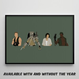 Predator: Movie Poster / Alternative Film Art / Character - Etsy