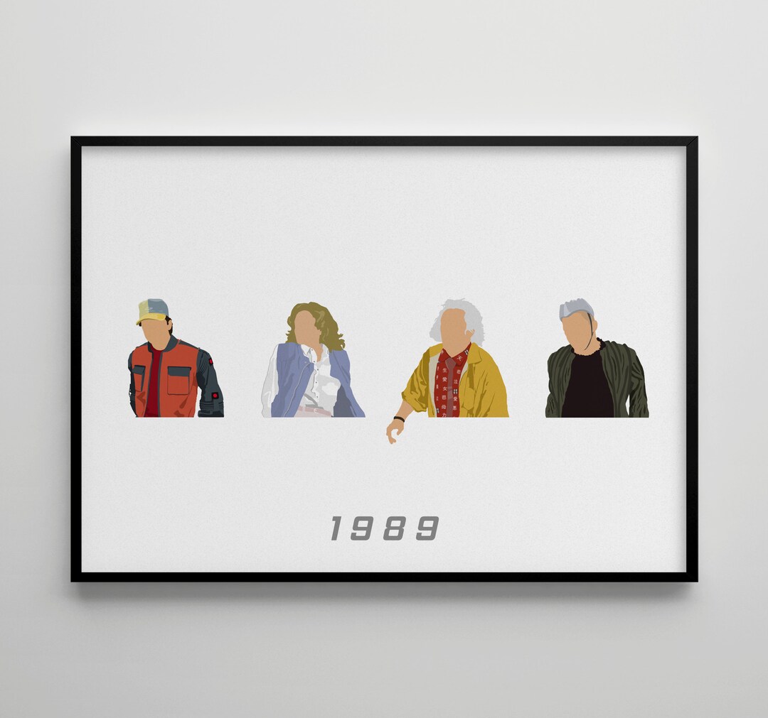 Back to the Future 2: Movie Poster / Alternative Film Art / Character ...