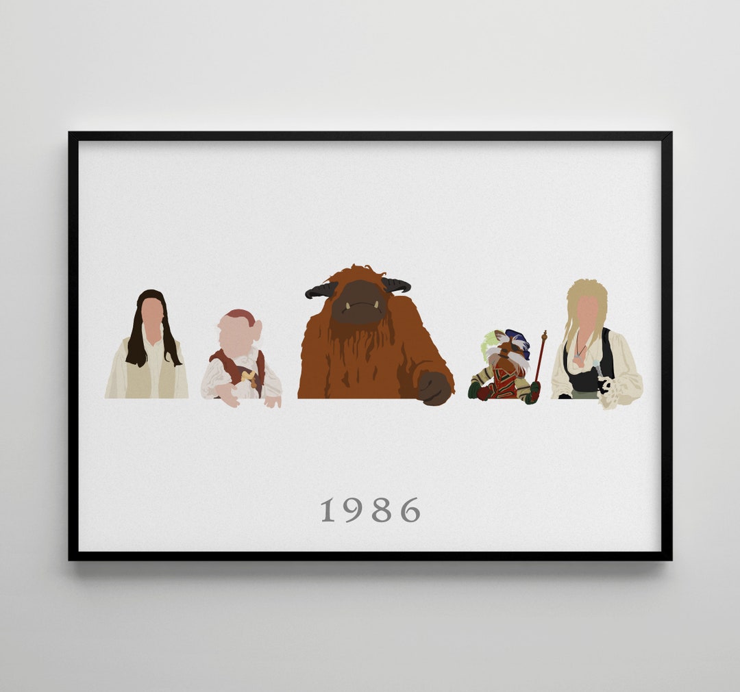 Labyrinth: Movie Poster / Alternative Film Art / Character Drawing ...