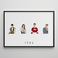 Fictional Character Band Poster - Etsy