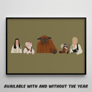 Labyrinth: Movie Poster / Alternative Film Art / Character Drawing ...