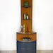 Nathan Teak Corner Unit / Drinks Cabinet in Navy Blue - Etsy