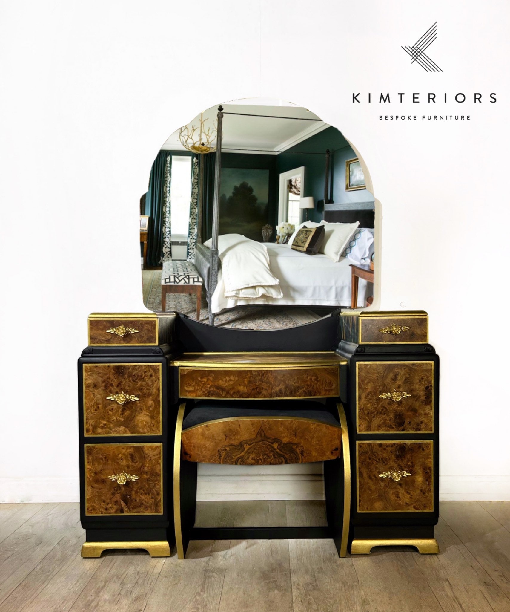 Art Deco Dressing Table Sold Available to Commission - Etsy