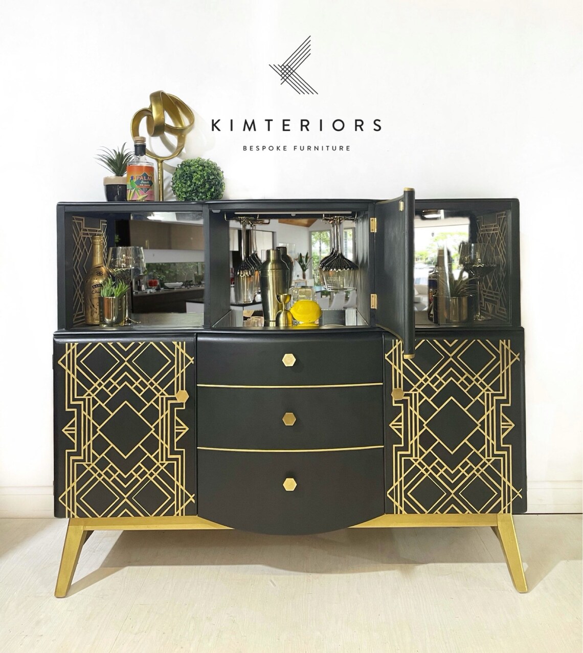 Beautility Cocktail Cabinet- SOLD Available to Commission - Etsy UK