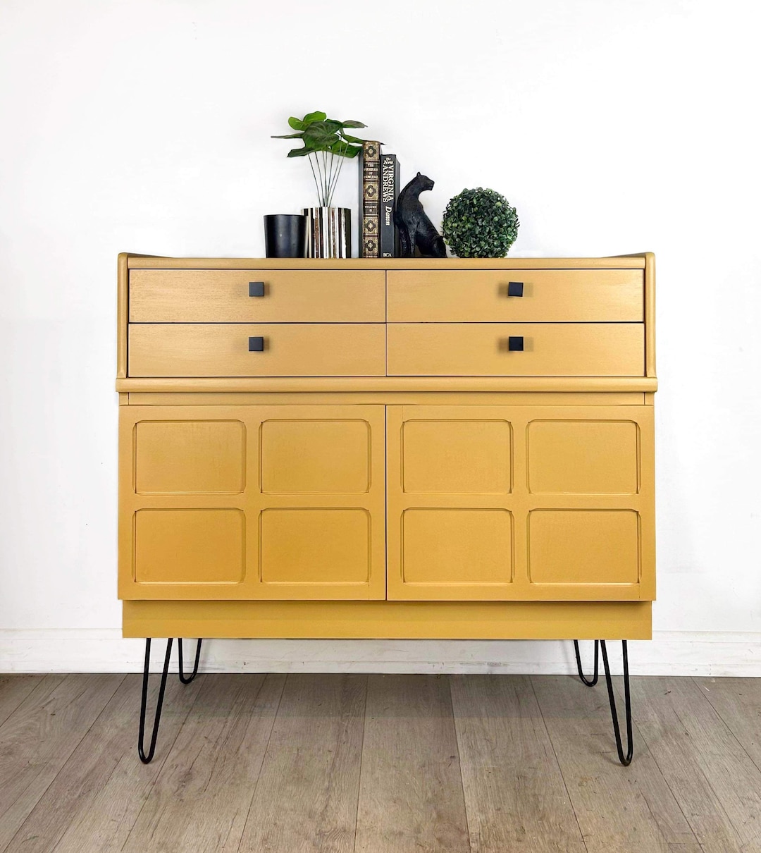 Mustard Yellow Nathan Sideboard - Etsy