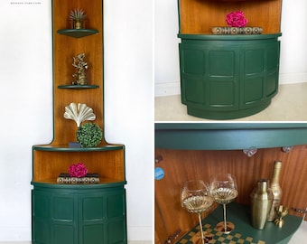Nathan Teak Corner Unit / Drinks Cabinet | Etsy UK