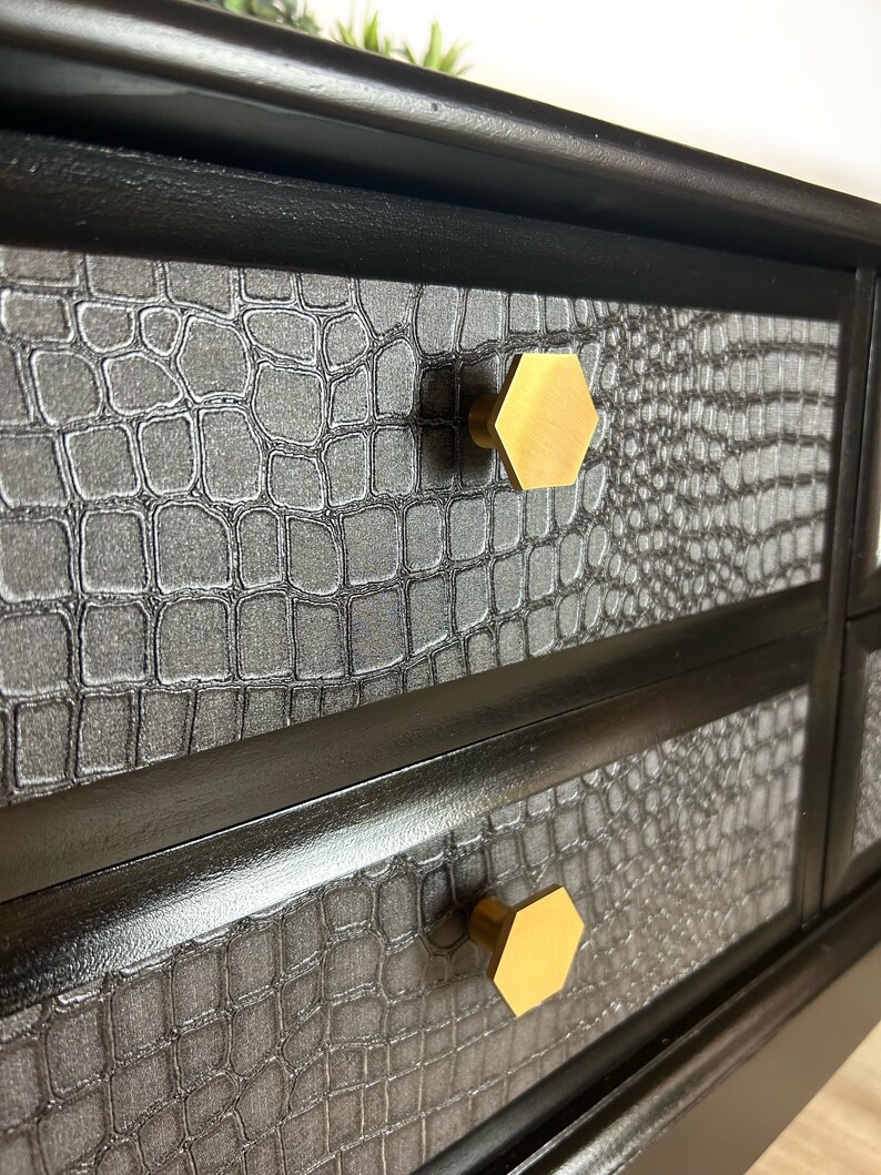 Sleek Stag Black Sideboard Console Table/dressing Table/ TV Media - Etsy