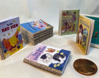 Tiny Golden Books - Etsy