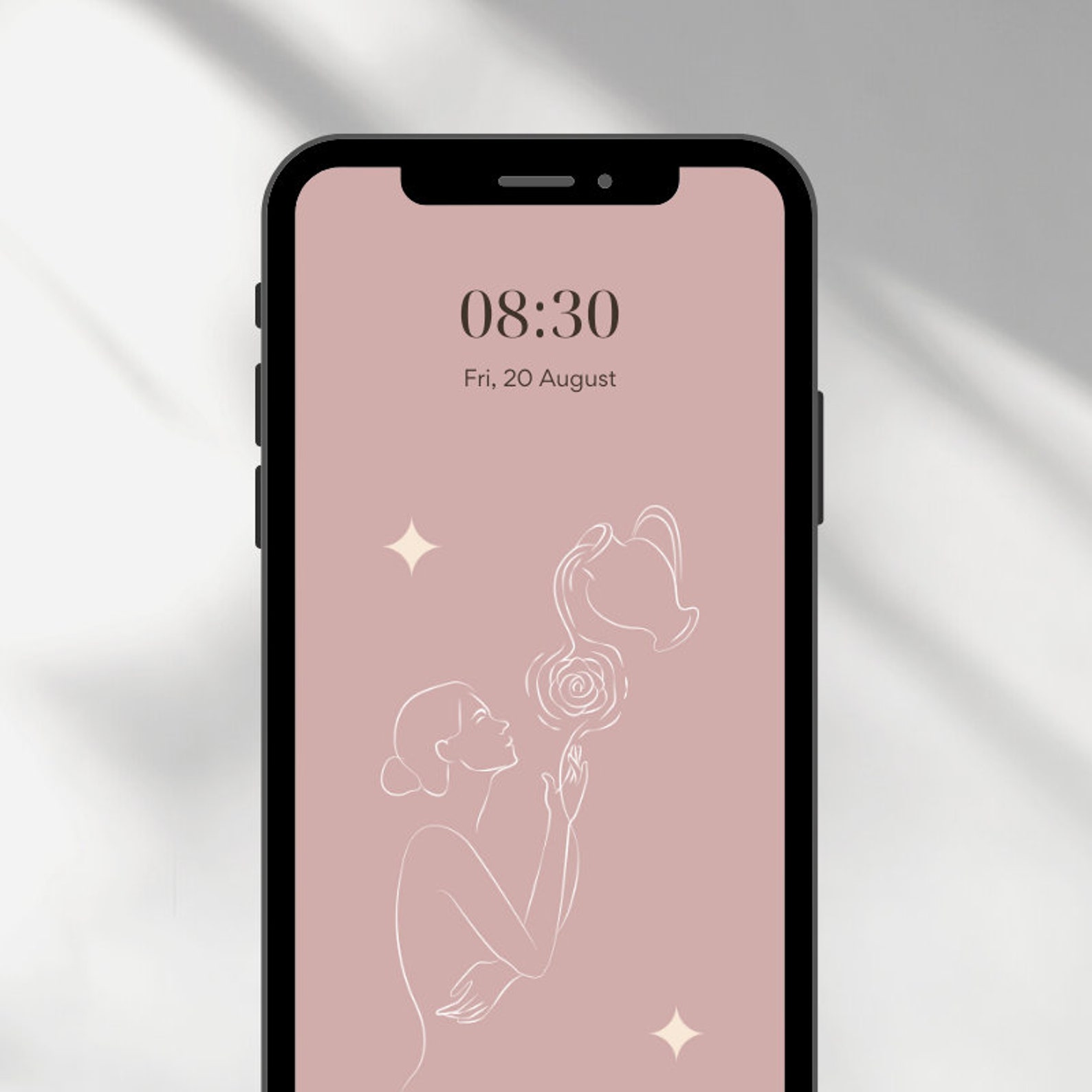 Aquarius Iphone Wallpaper Zodiac Wallpaper Aquarius Phone - Etsy