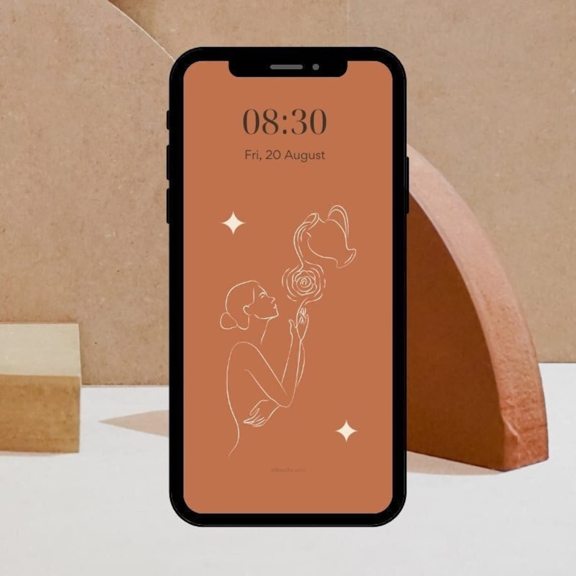 Aquarius Iphone Wallpaper Zodiac Wallpaper Aquarius Phone - Etsy