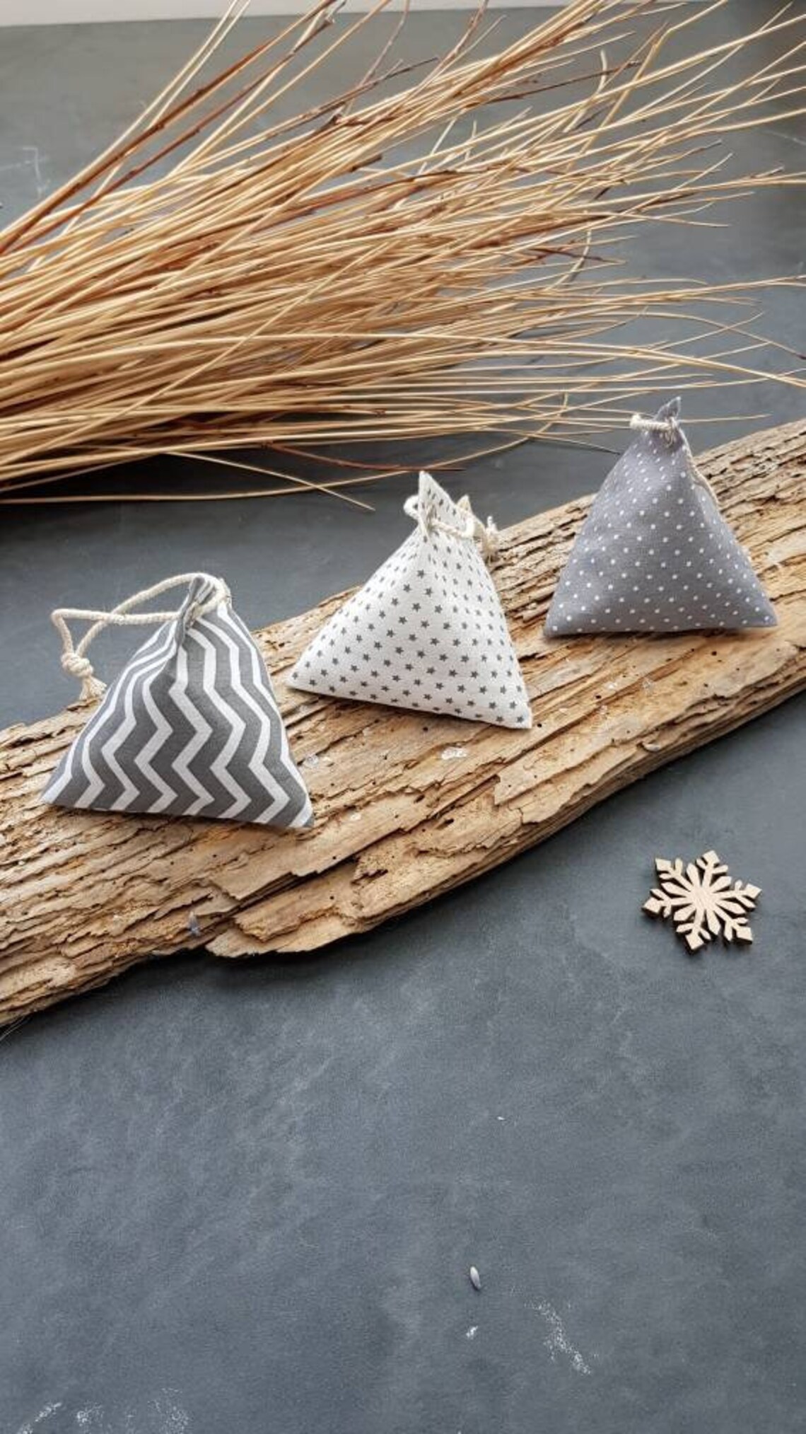 Set of 3 Triangle Shaped Lavender Sachets Room Fragnance - Etsy
