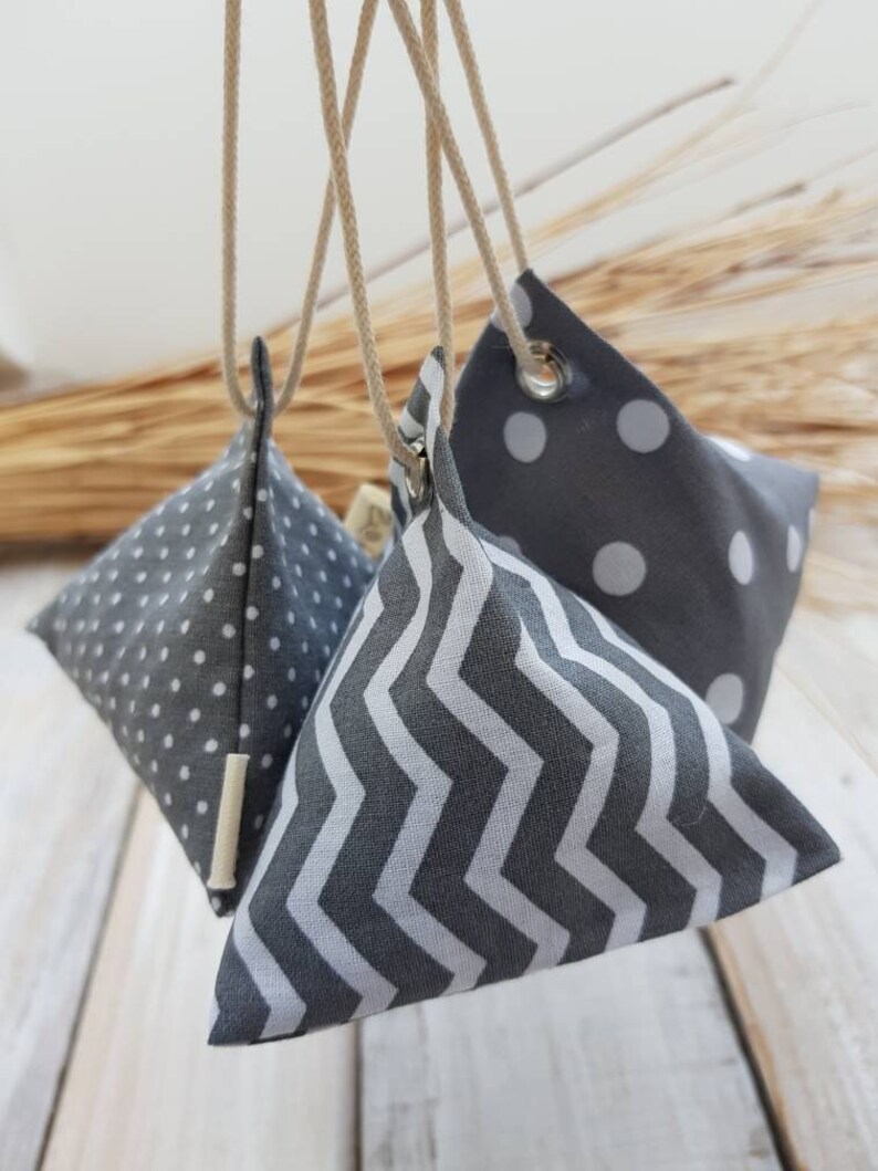 Set of 3 Triangle Shaped Lavender Sachets Room Fragnance | Etsy