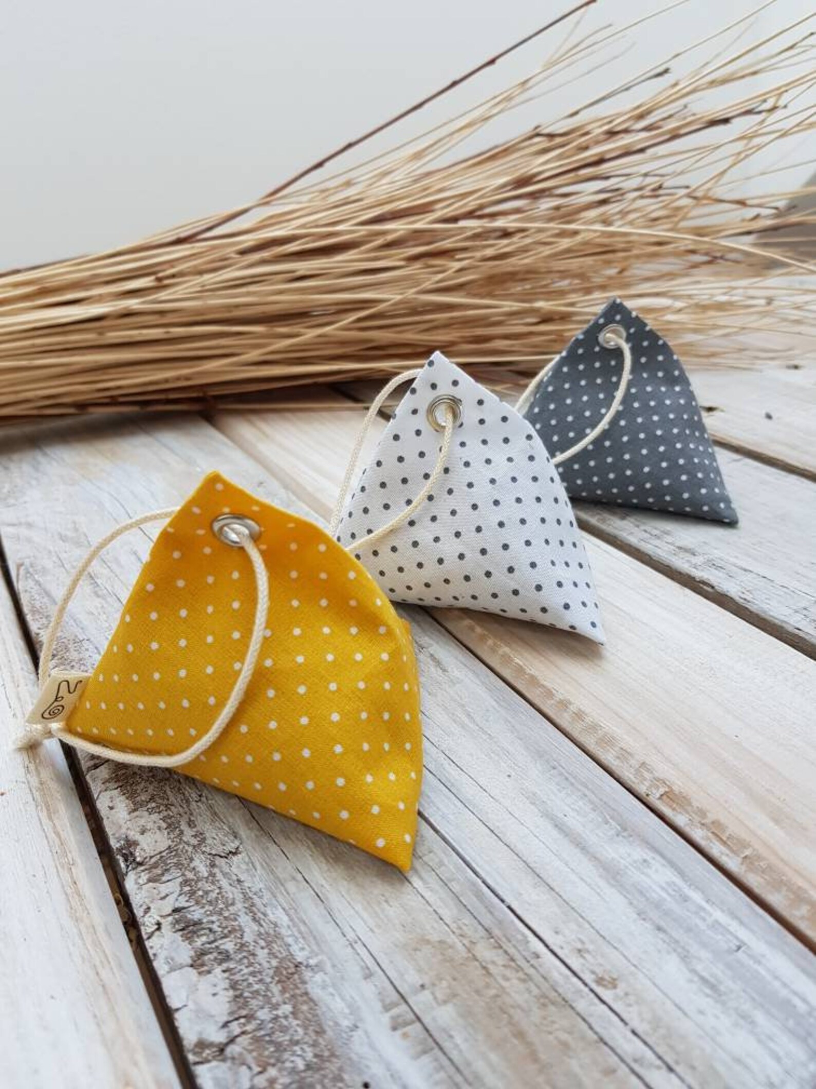 Set of 3 Triangle Shaped Lavender Sachets Room Fragnance - Etsy